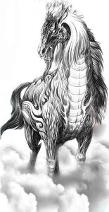 What Is Longma Chinese Mythology?- Winged Horse With Dragon Scales